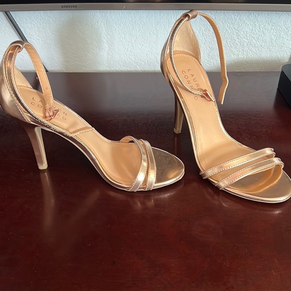 LC Lauren Conrad | Shoes | Rose Gold Heels Lauren Conrad | Poshmark